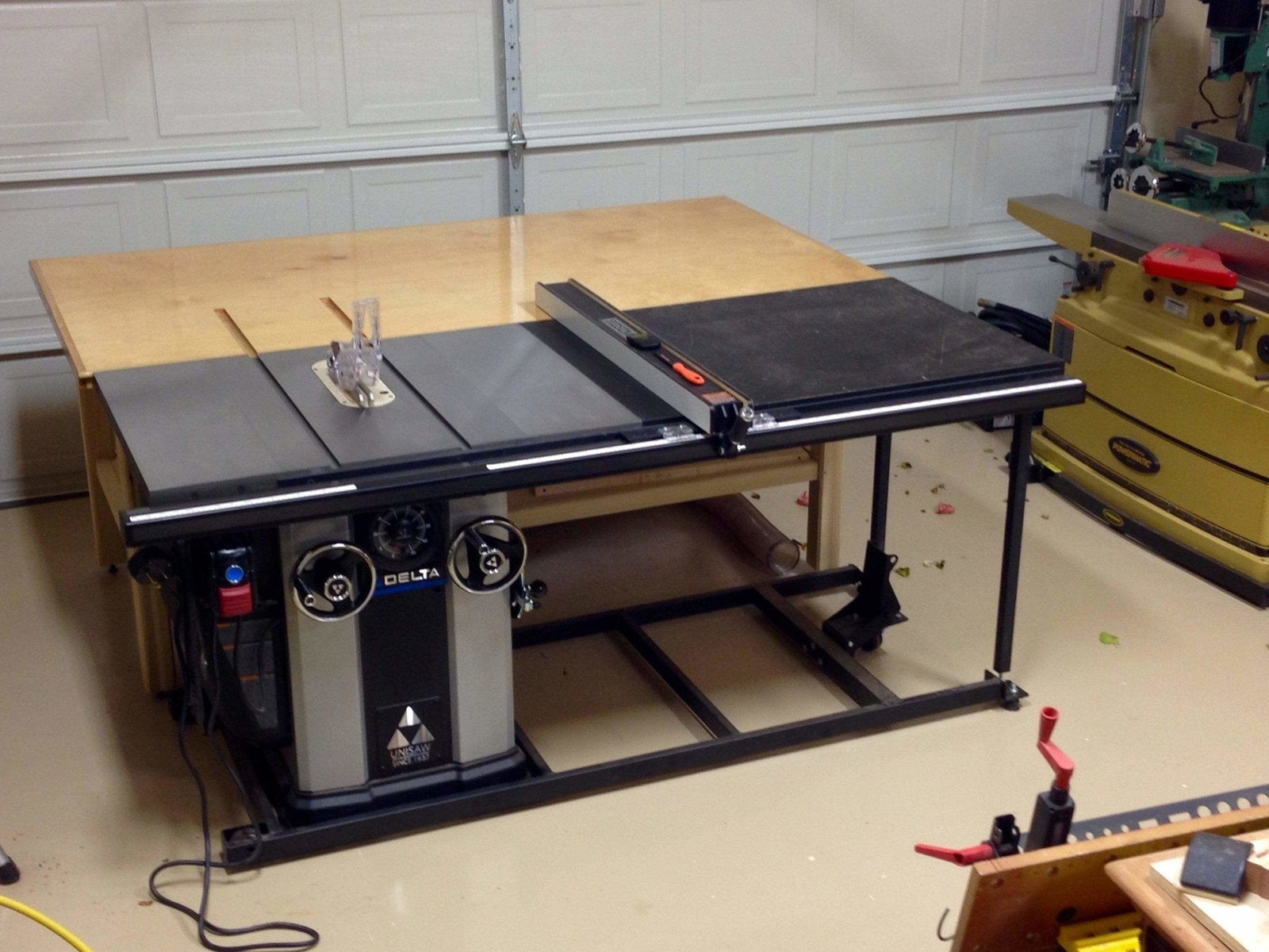 Custom Saw Outfeed Table